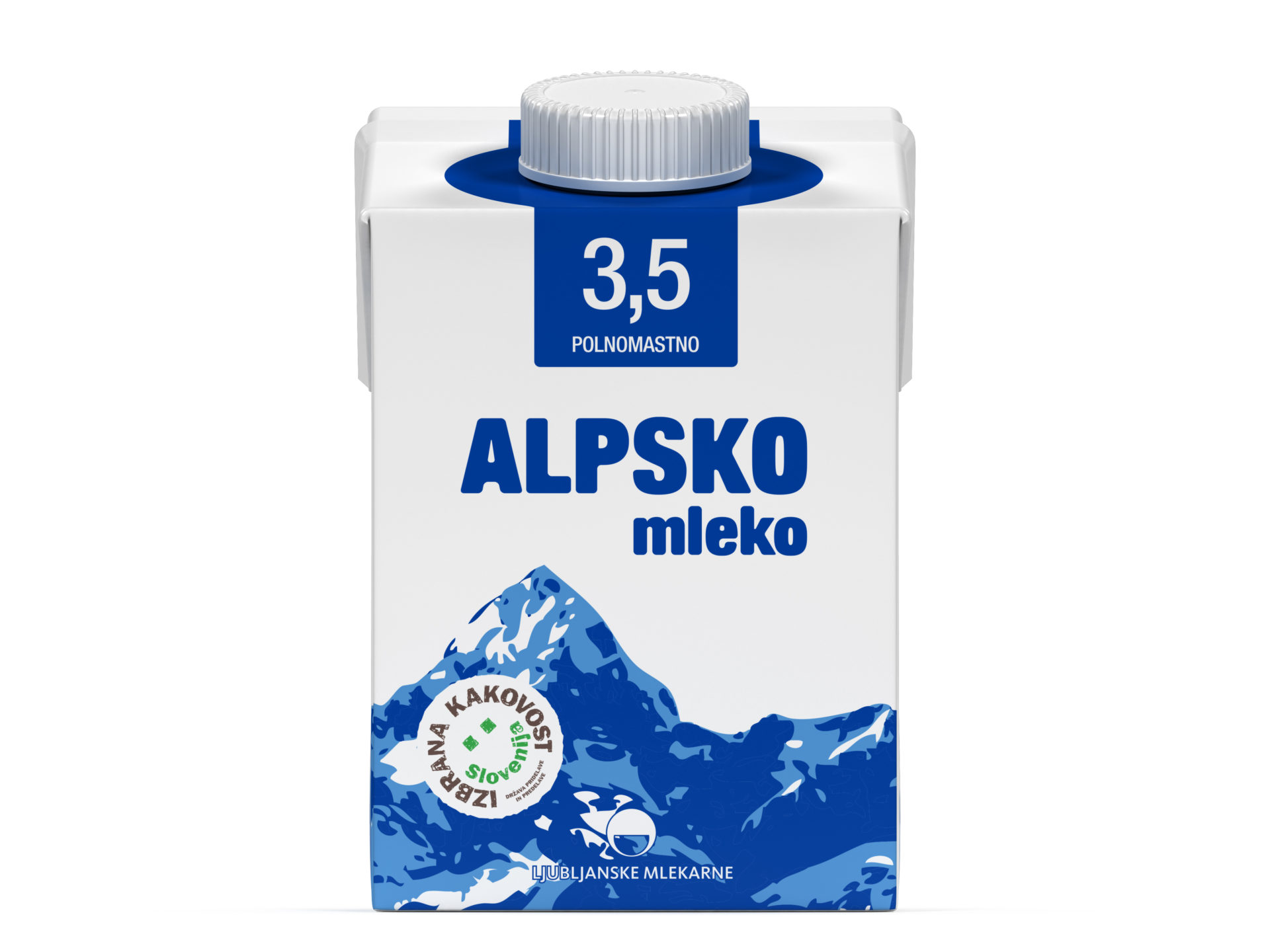 Alpsko mleko with 3,5 % milk fat - Ljubljanske mlekarne