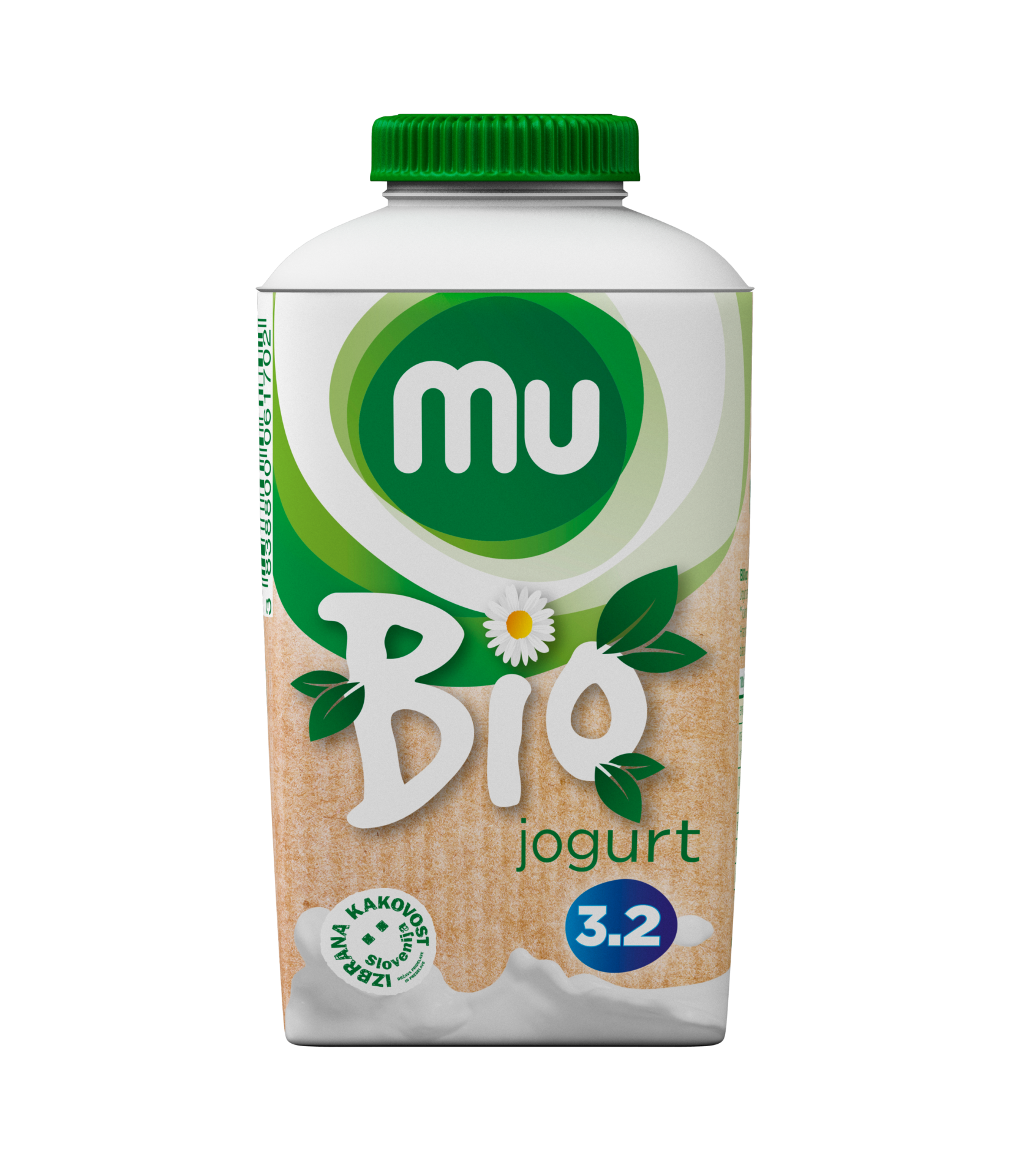 Mu bio plain yoghurt with 3,2 % milk fat; TT - Ljubljanske mlekarne