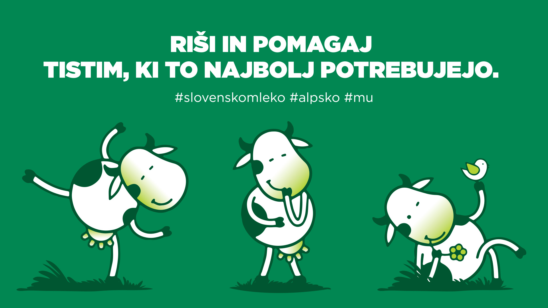 Moja risba. Moje mleko. Moja pomoč. - Ljubljanske mlekarne